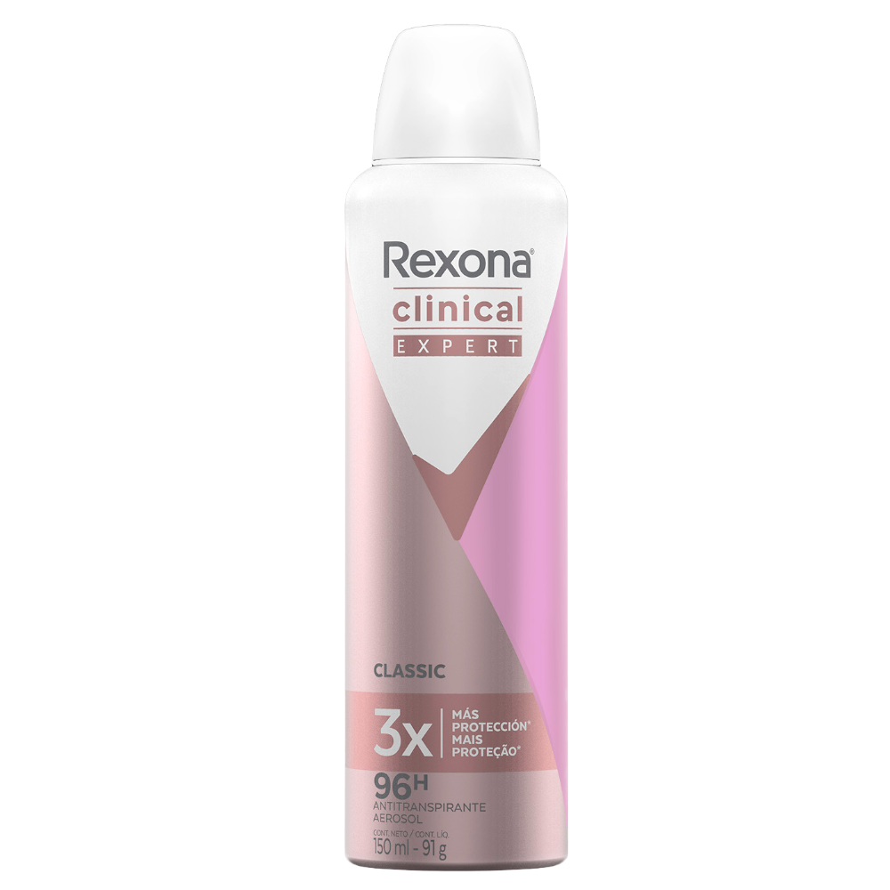 Desodorante Rexona Clinical Classic Spray 150Ml | SuperBooM